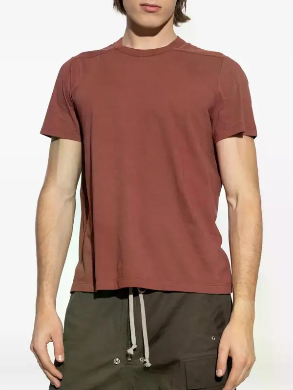Rick Owens Short-sleeve Crew-neck T-shirt - Red
