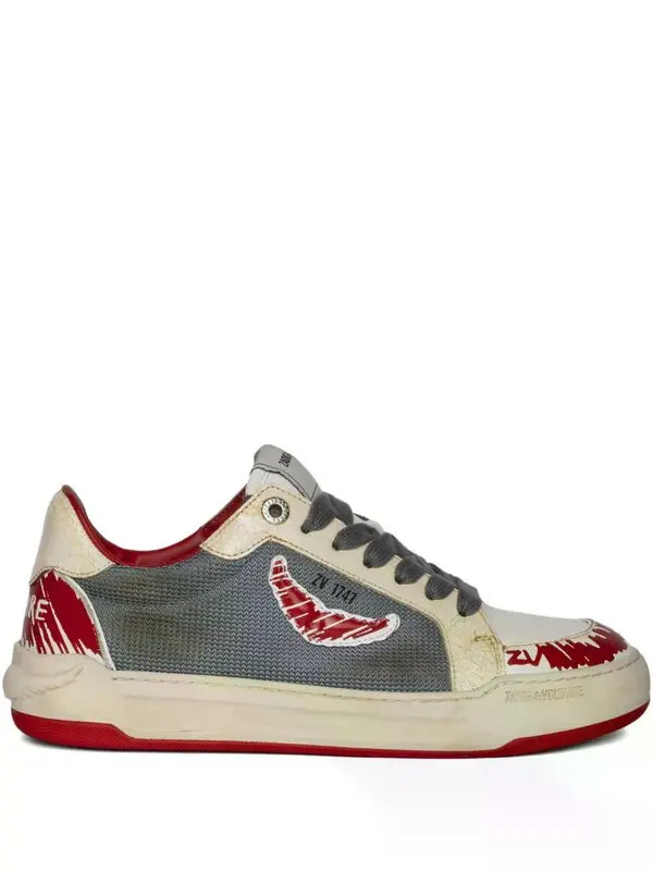 Zadig&Voltaire Fly Wings Sneakers - Grey