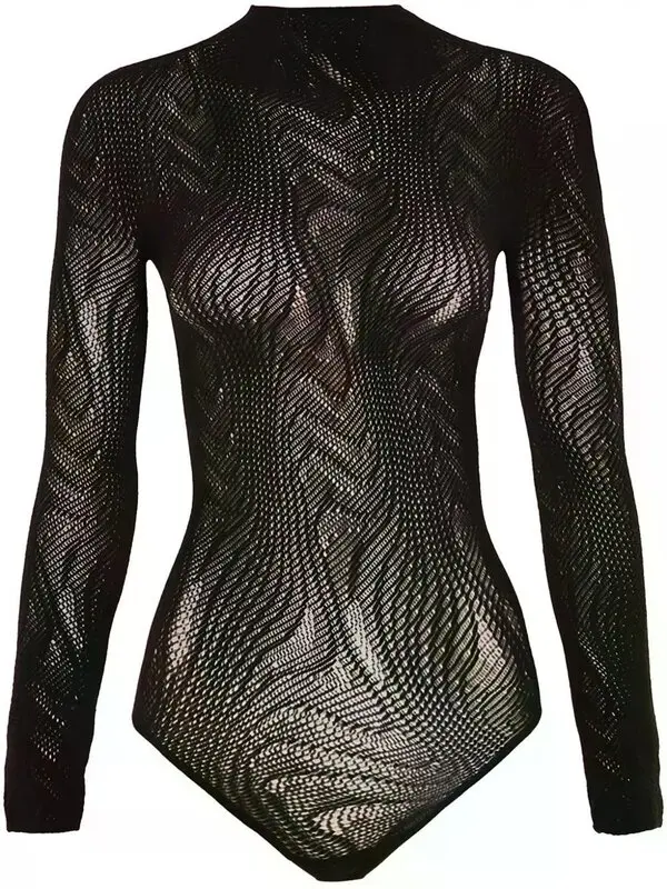 Wolford Snake Lace Bodysuit