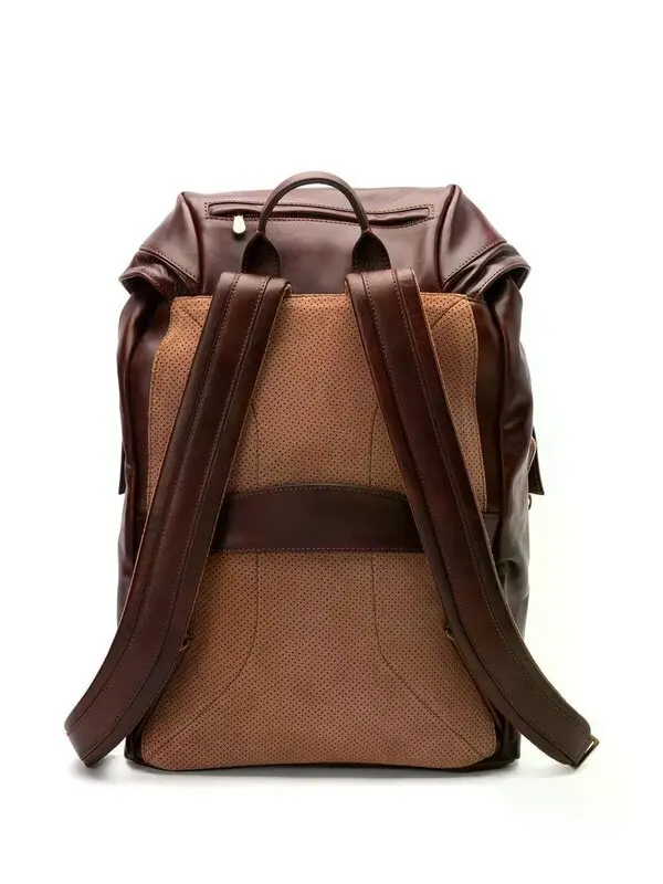 Brunello Cucinelli Leather Backpack - Brown