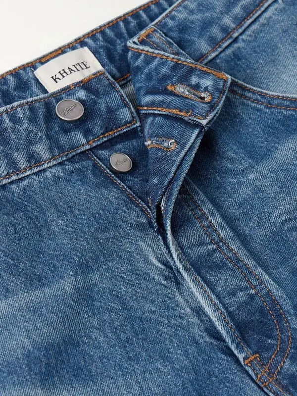 Khaite Winslow Mid-rise Straight-leg Jeans