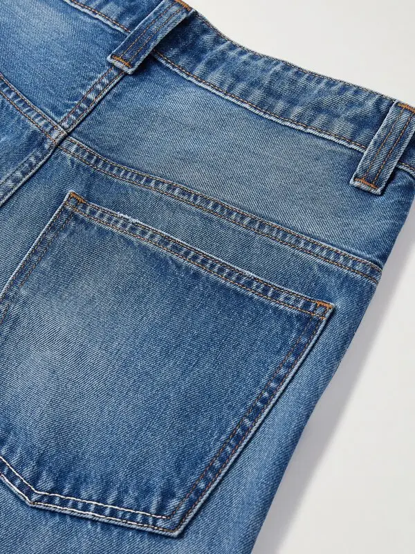 Khaite Winslow Mid-rise Straight-leg Jeans