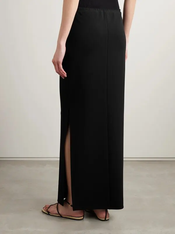 Khaite Lilth Crepe-jersey Maxi Skirt