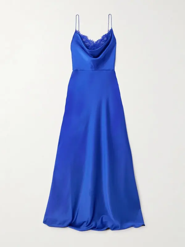 Rebecca Vallance Remi Lace-trimmed Gown