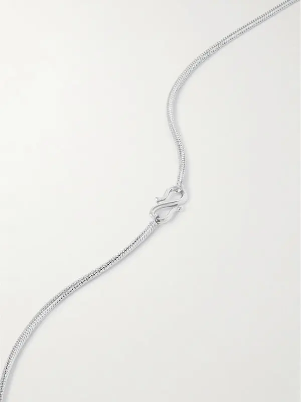 Lié Studio The Betty Convertible Necklace With Chain And Leather Cord