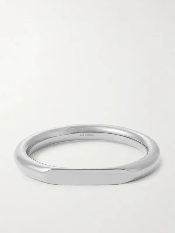 Lié Studio The Dora -plated Bangle - Silver