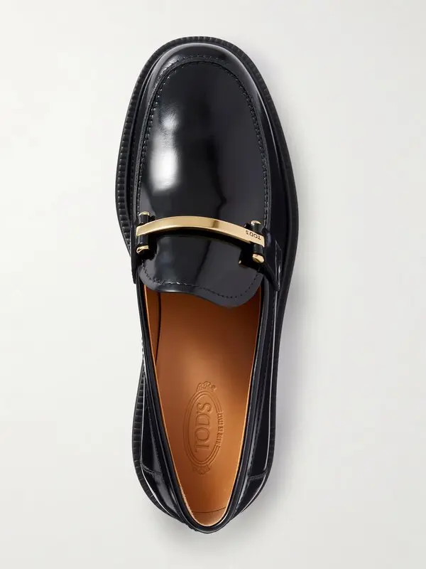 TOD'S Gomma 20l Leather Loafers
