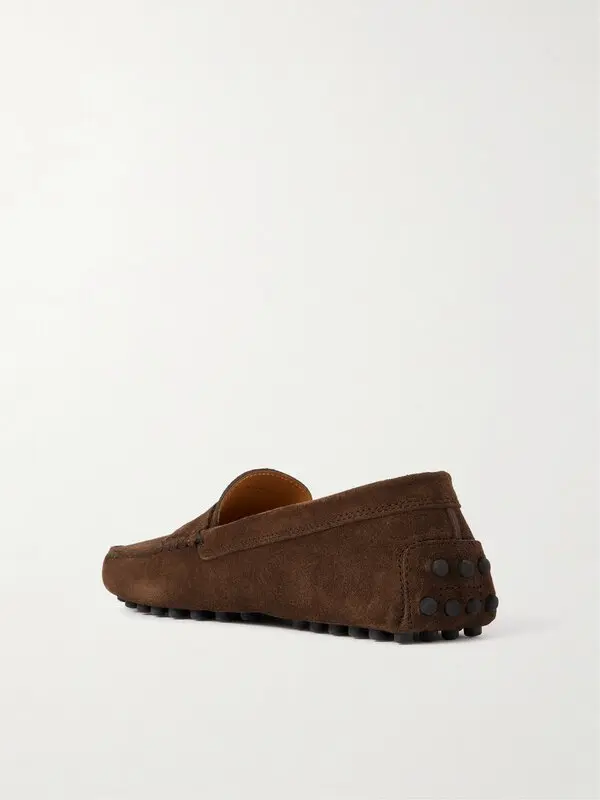TOD'S Gommino Suede Loafers
