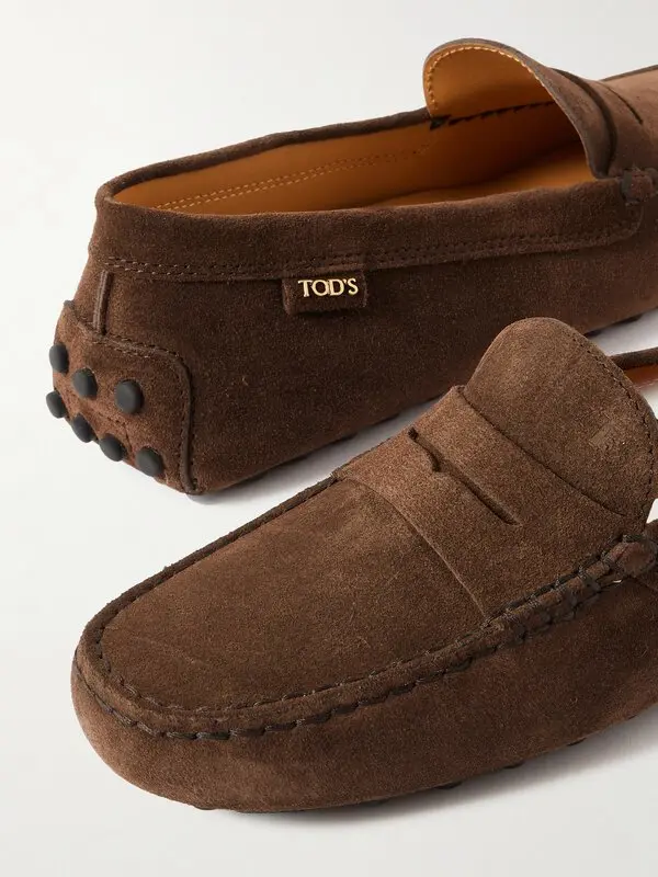 TOD'S Gommino Suede Loafers