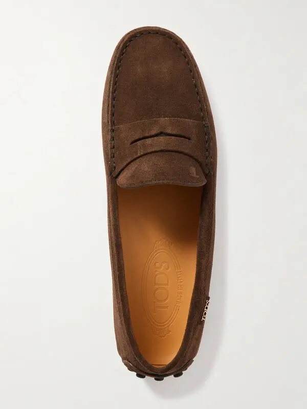 TOD'S Gommino Suede Loafers