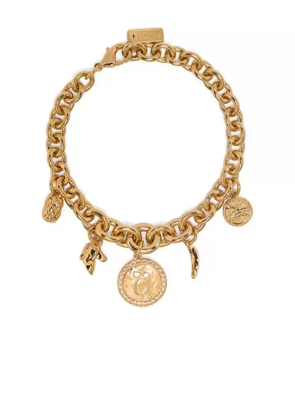 Chloé Charms Chain-link Bracelet - Gold