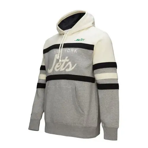 Mitchell & Ness New York Jets Vintage Logo Pullover Hoodie