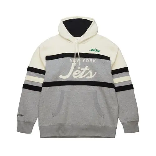 Mitchell & Ness New York Jets Vintage Logo Pullover Hoodie
