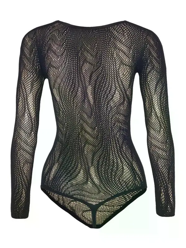 Wolford Snake Net String Bodysuit
