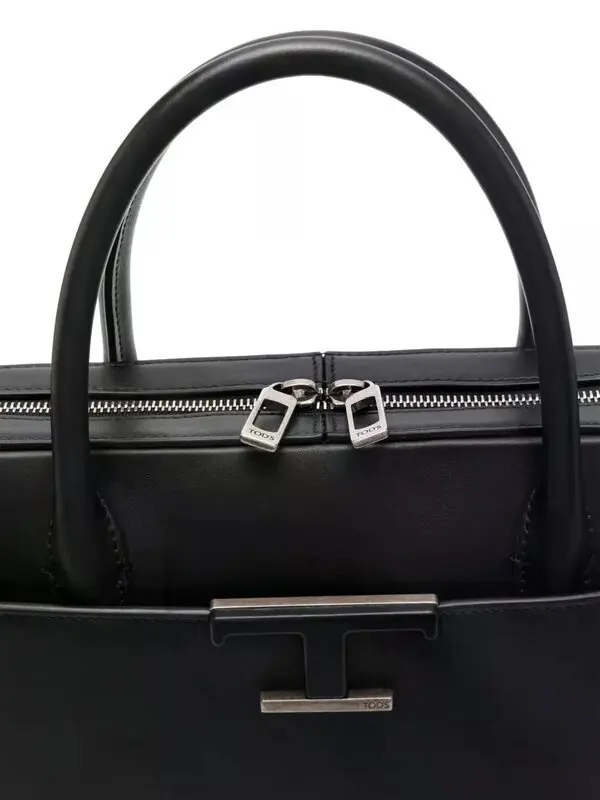 TOD'S T Timeless Slim Briefcase