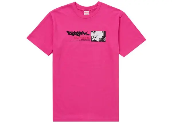 Supreme Zoo York Dynasty Tee Shirt - Pink