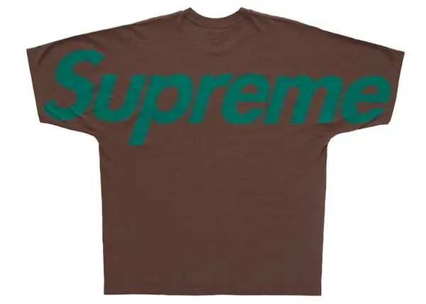 Supreme Intarsia Short Sleeve Top - Brown