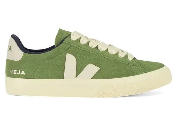 VEJA Campo Bold Suede Sneakers - Kiwi/pierre