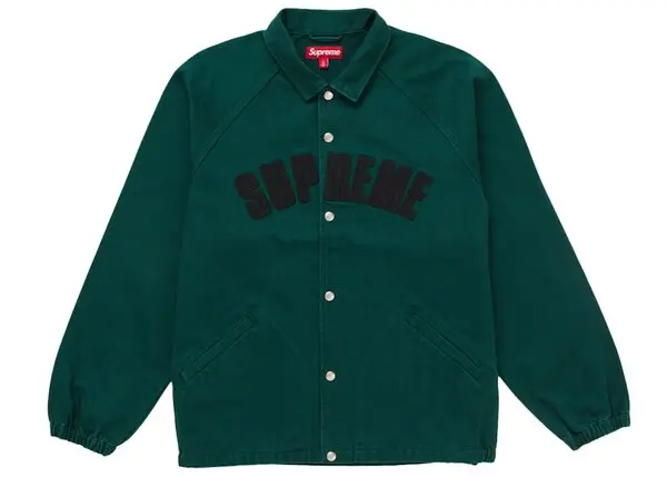 Supreme Arc Denim Coaches Jacket - Green