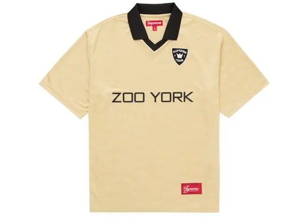Supreme Zoo York Soccer Jersey - Light Yellow