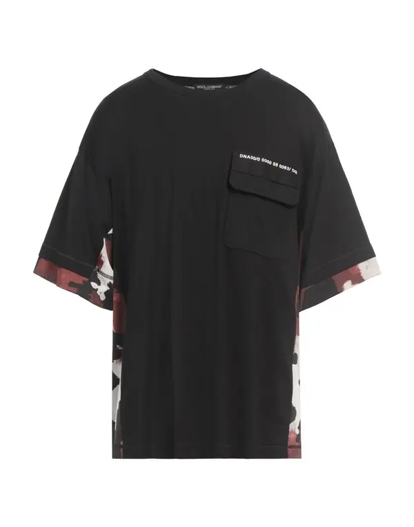 Dolce & Gabbana T-shirt Size Cotton, Elastane, Viscose, Polyurethane
