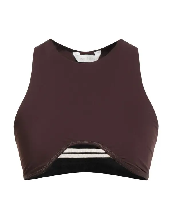 Palm Angels Cropped Sleeveless Top