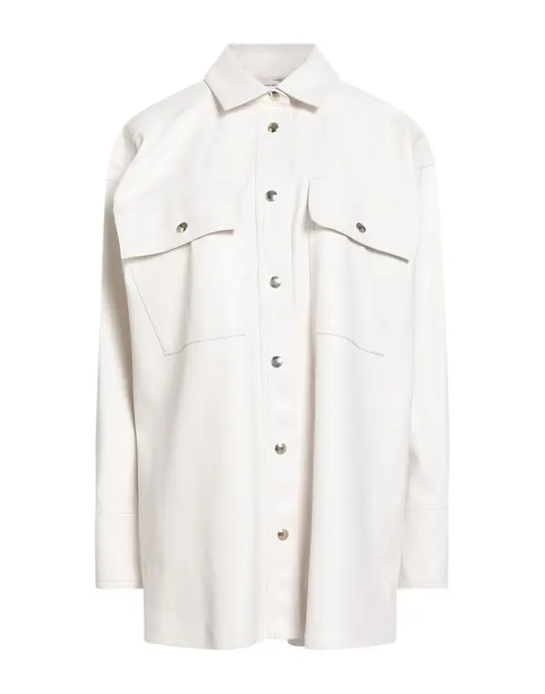 SEMICOUTURE Coated Fabric Shirt