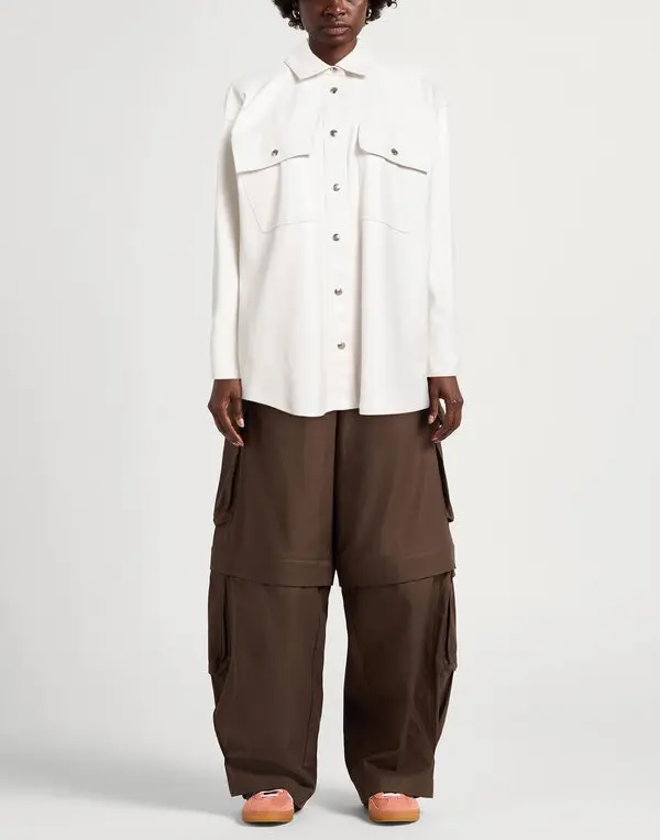 SEMICOUTURE Coated Fabric Shirt