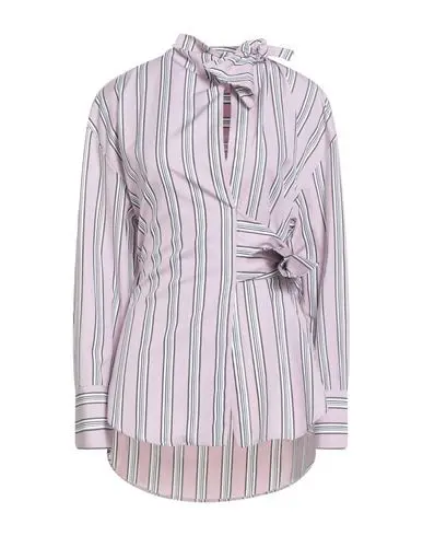 MSGM Cotton Poplin Bow Blouse