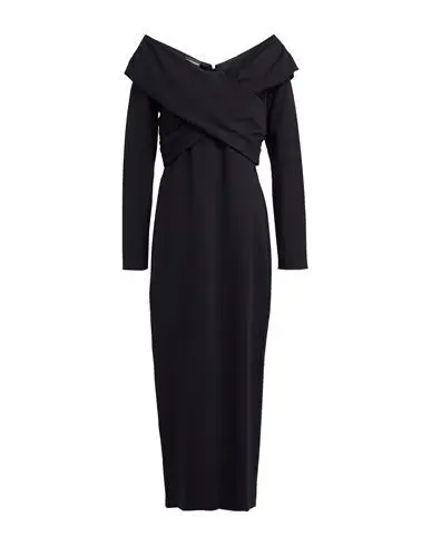 Emporio Armani Viscose Blend Maxi Dress