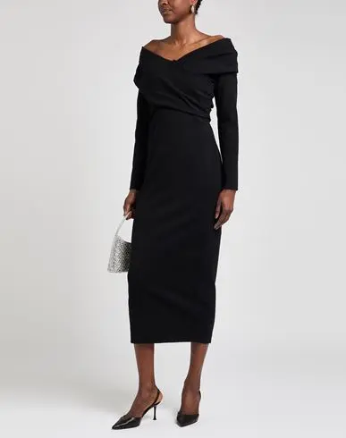 Emporio Armani Viscose Blend Maxi Dress