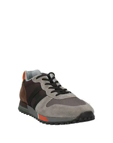 Hogan Multicolor Suede And Textile Fiber Low-top Sneakers - Grey
