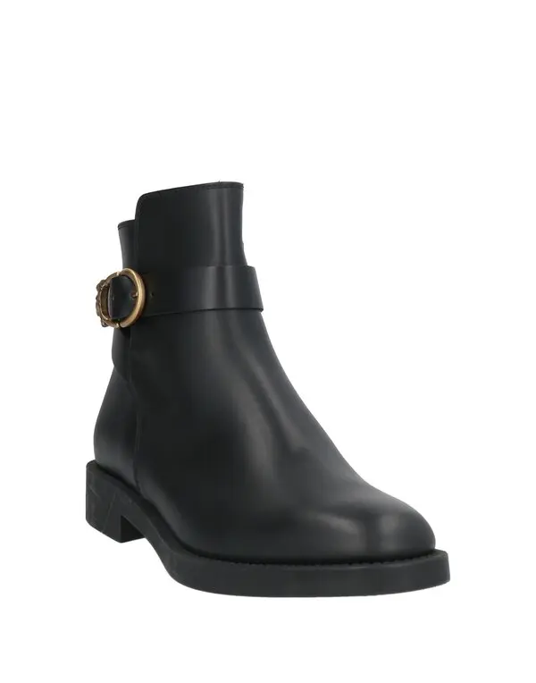 TOD'S Leather Ankle Boots - Black