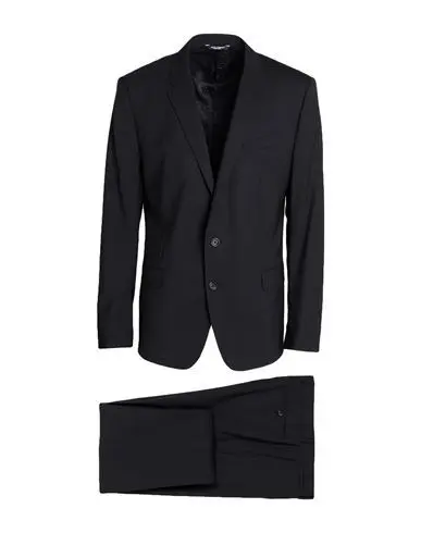 Dolce & Gabbana Martini Suit Size Virgin Wool, Elastane - Black
