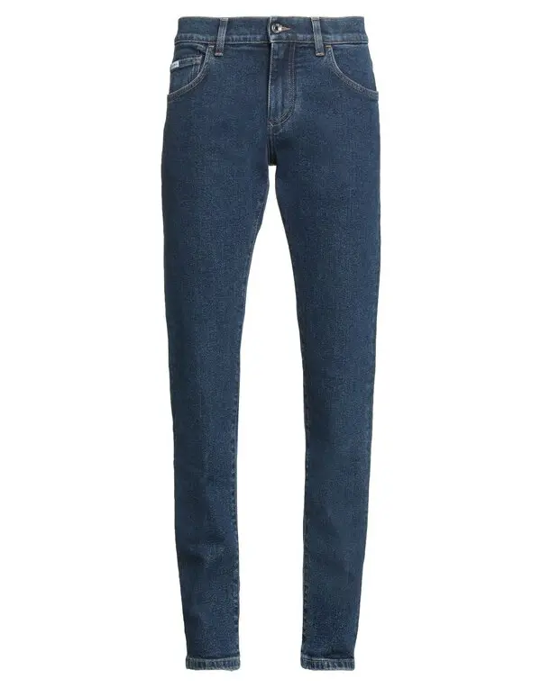 Dolce & Gabbana Cotton-elastane Jeans - Blue
