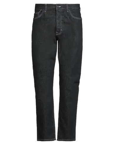 Karl Lagerfeld Straight-leg Jeans With Embroidered Logo