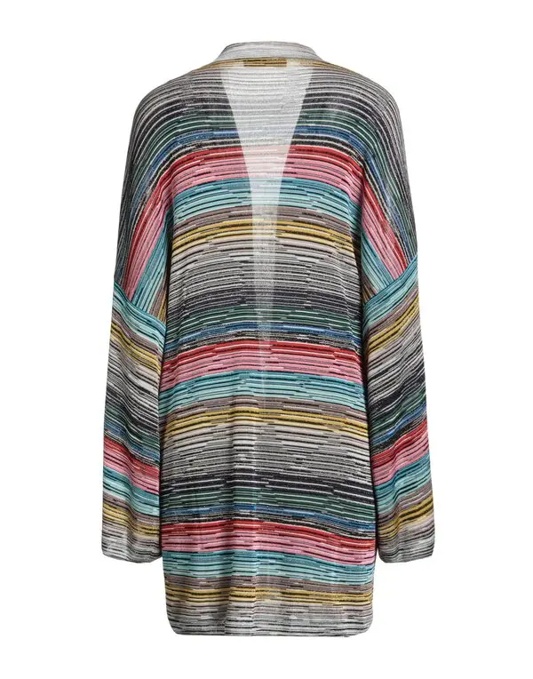 Missoni Cardigan With Signature Print - Black