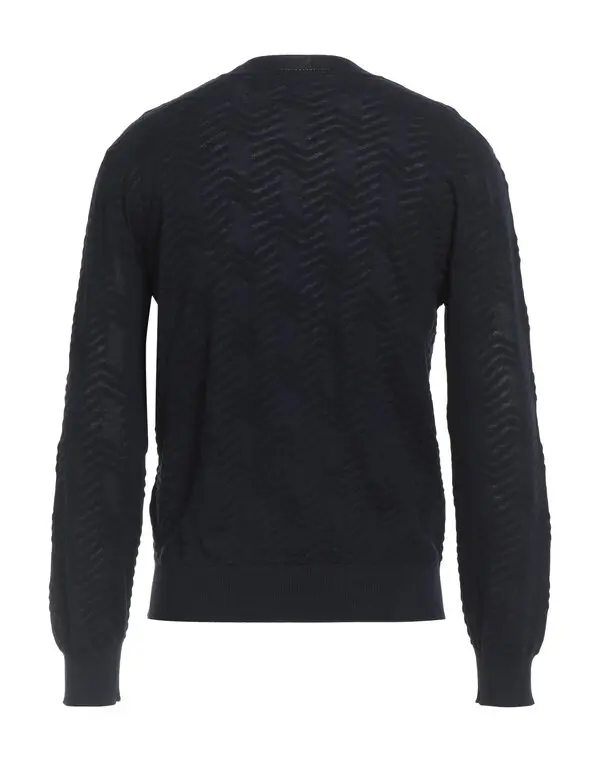Missoni Sweater In Wool And Viscose - Midnight Blue