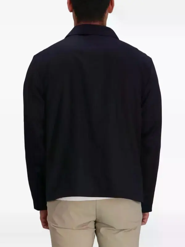 BOSS Virgin-wool Jacket - Blue