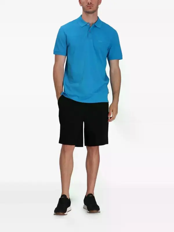BOSS Piqué Polo Shirt - Blue