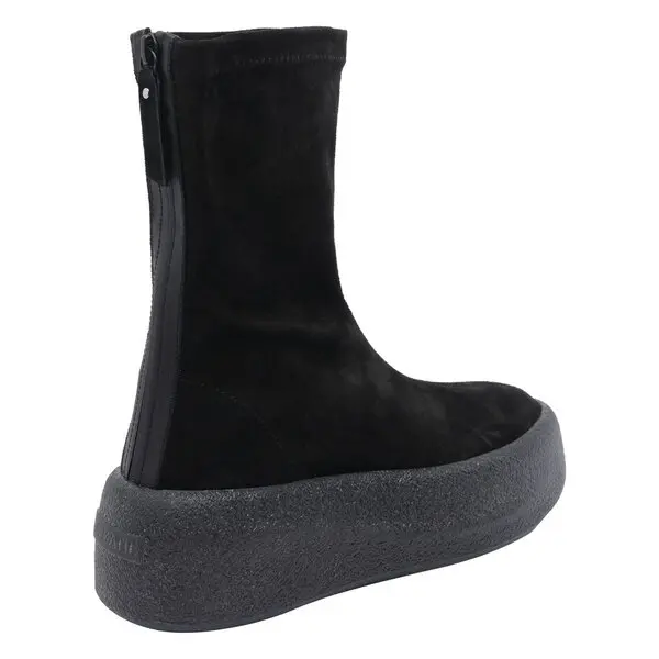VIC MATIE Platform Booties - Black