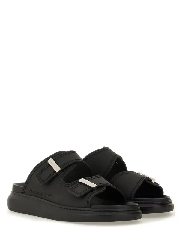 サンダル Alexander Mcqueen Sandalo Hybrid Double Buckle Alexander Mcqueen Sandalo Hybrid Double Buckle Sandals In