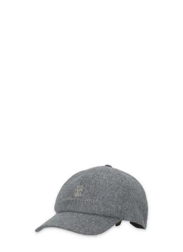 Brunello Cucinelli Baseball Cap - Grey