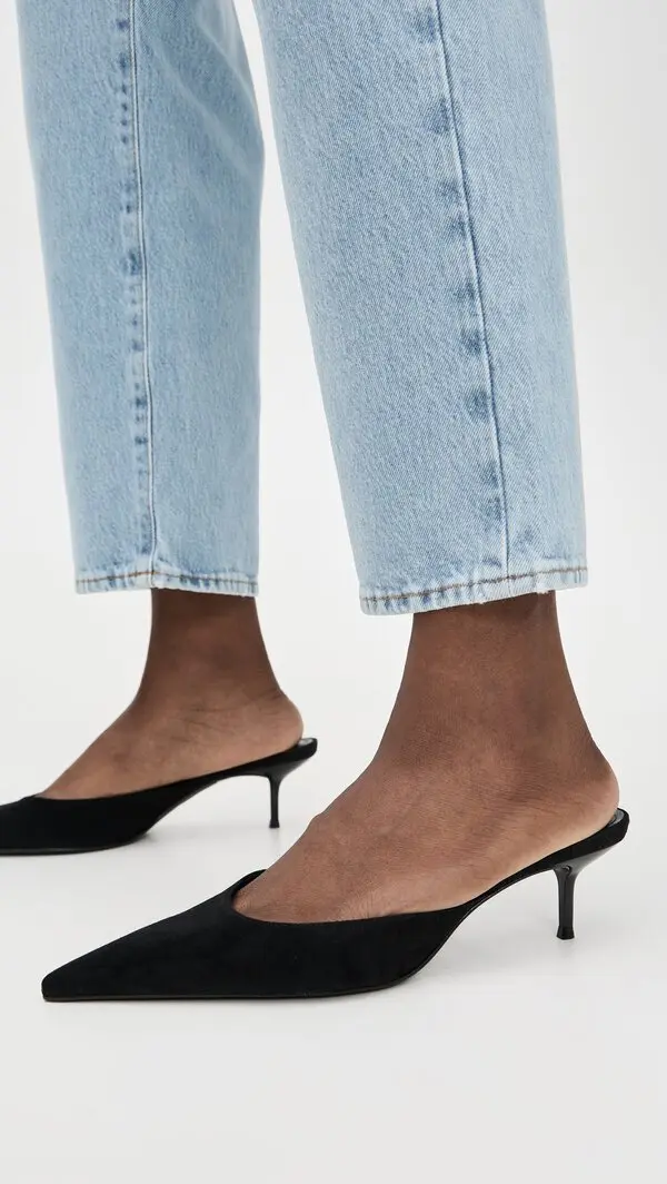 Schutz Julie Kitten Heel Mules