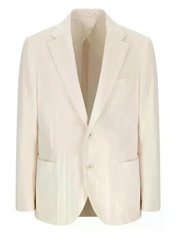 LARDINI Corduroy Blazer - Neutrals