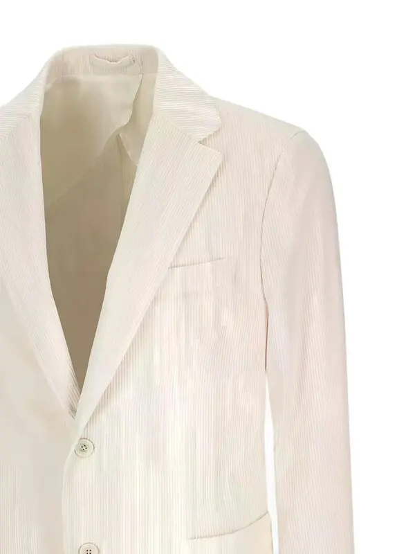LARDINI Corduroy Blazer - Neutrals