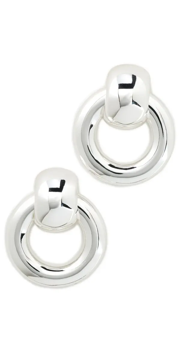Jenny Bird Mega Faye Earrings - High Polish Silver