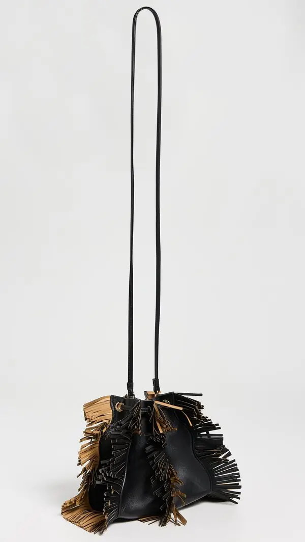 Ulla Johnson Adria Pleated Wave Pochette
