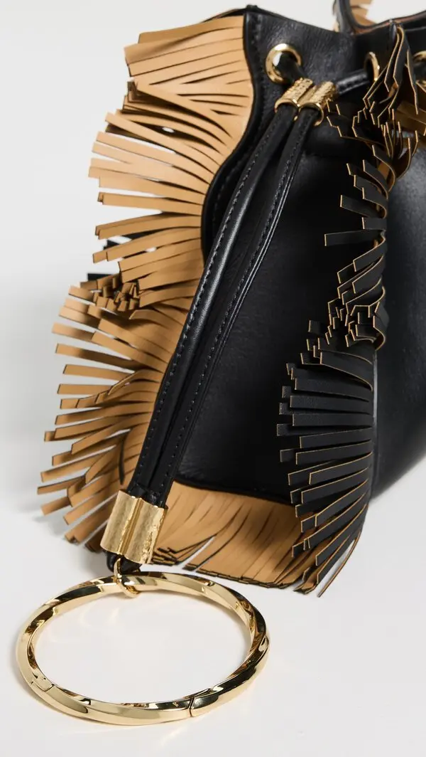 Ulla Johnson Adria Pleated Wave Pochette