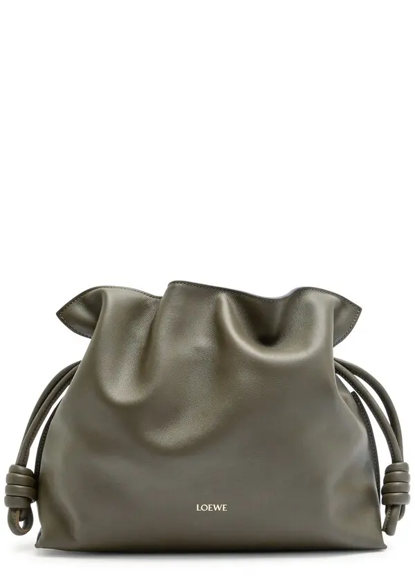 Loewe Flamenco Medium Leather Clutch